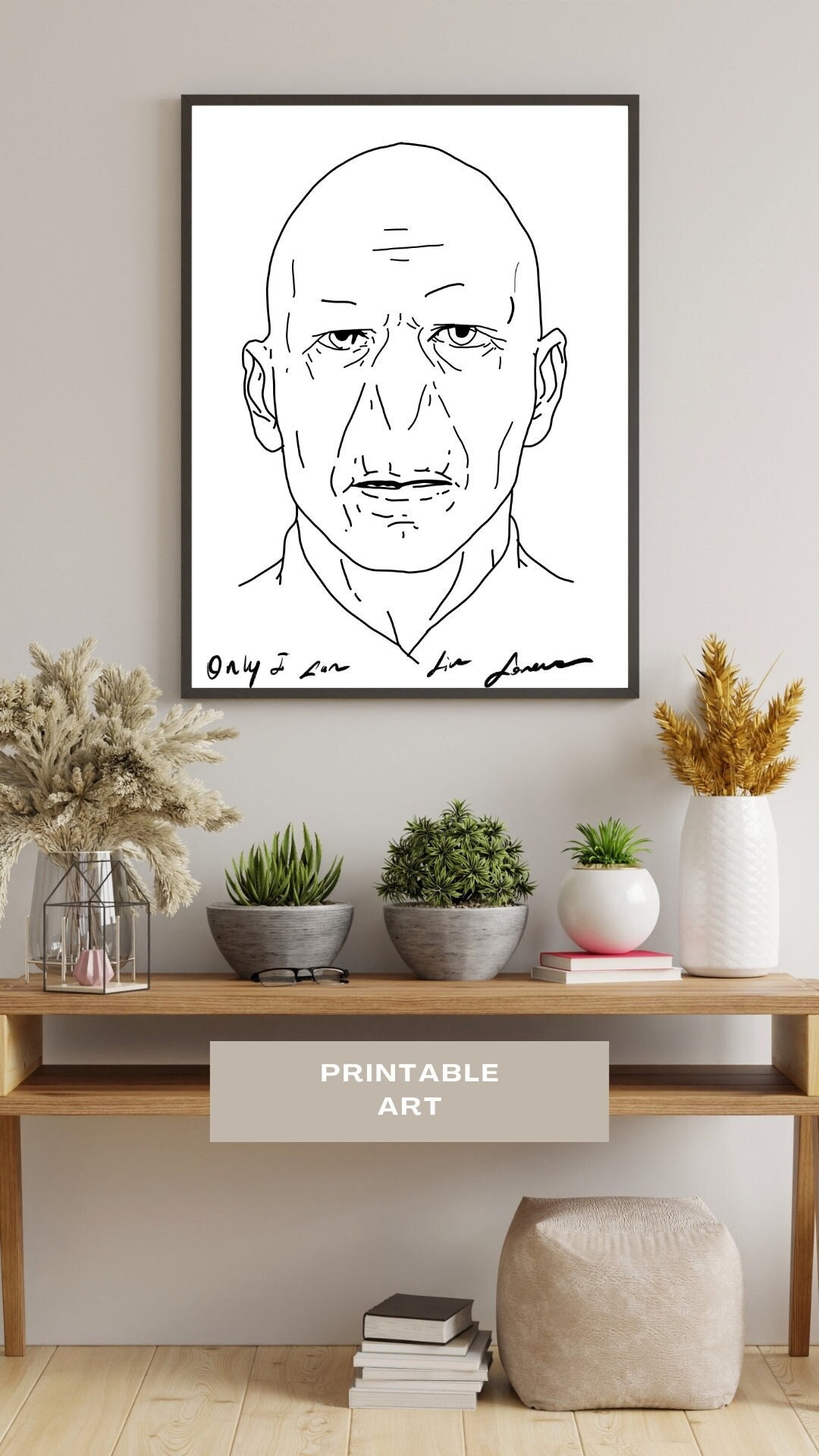 The Dark Lord Line Art Drawing, Minimalist Art, HP Lovers, Minimalist ...