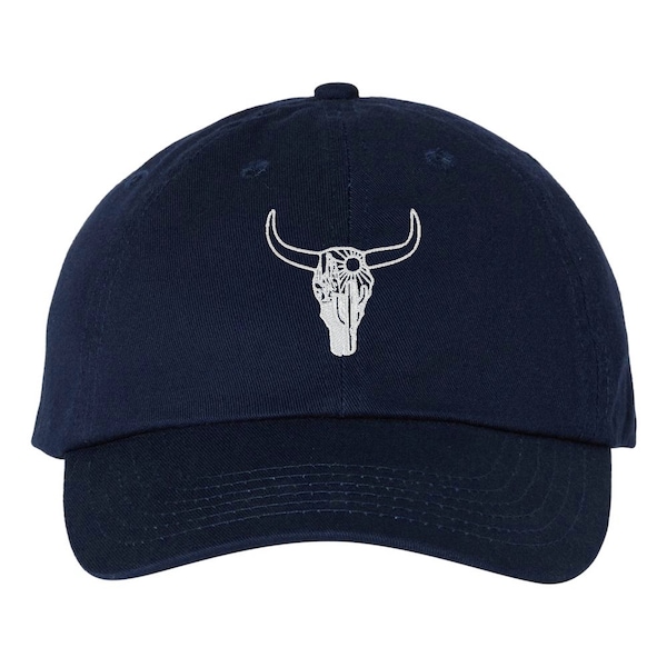 Longhorns Skull Cap - Etsy