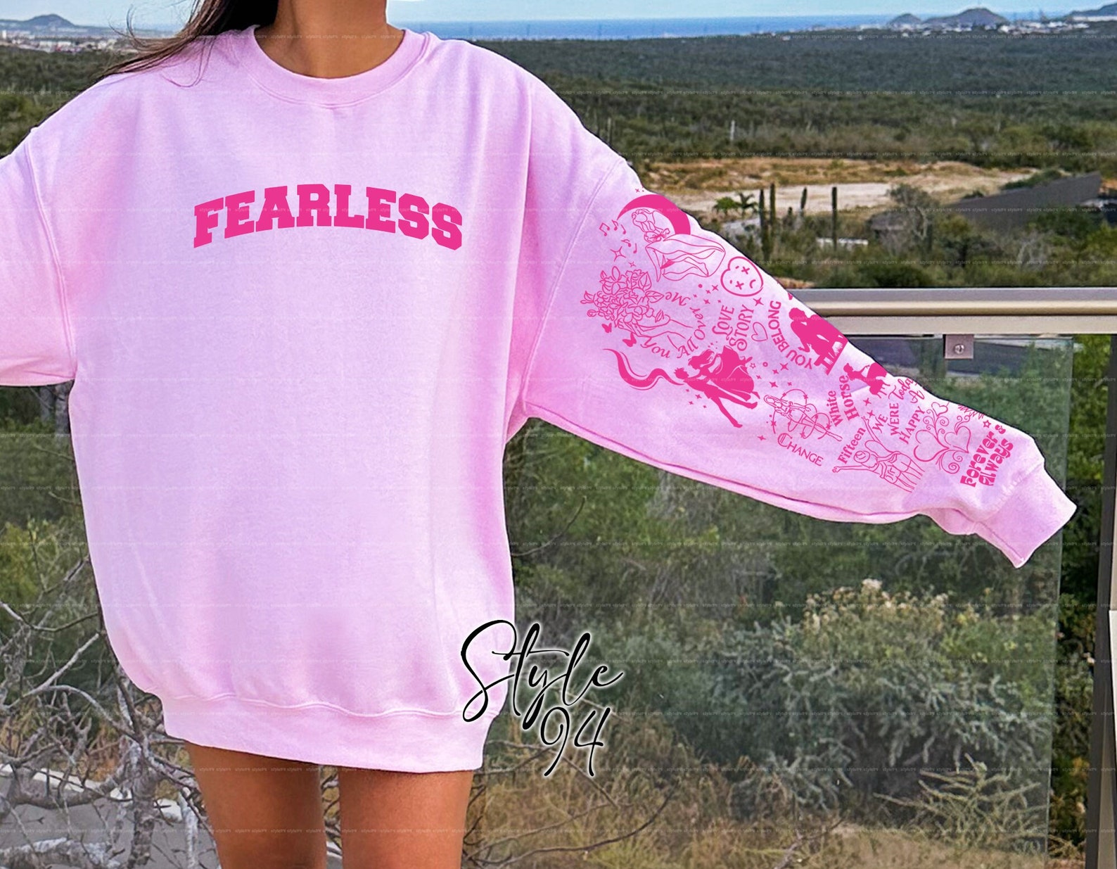 Fearless Sweatshirt & Hoodie, Fearless Track List Tee, Fearless Merch ...
