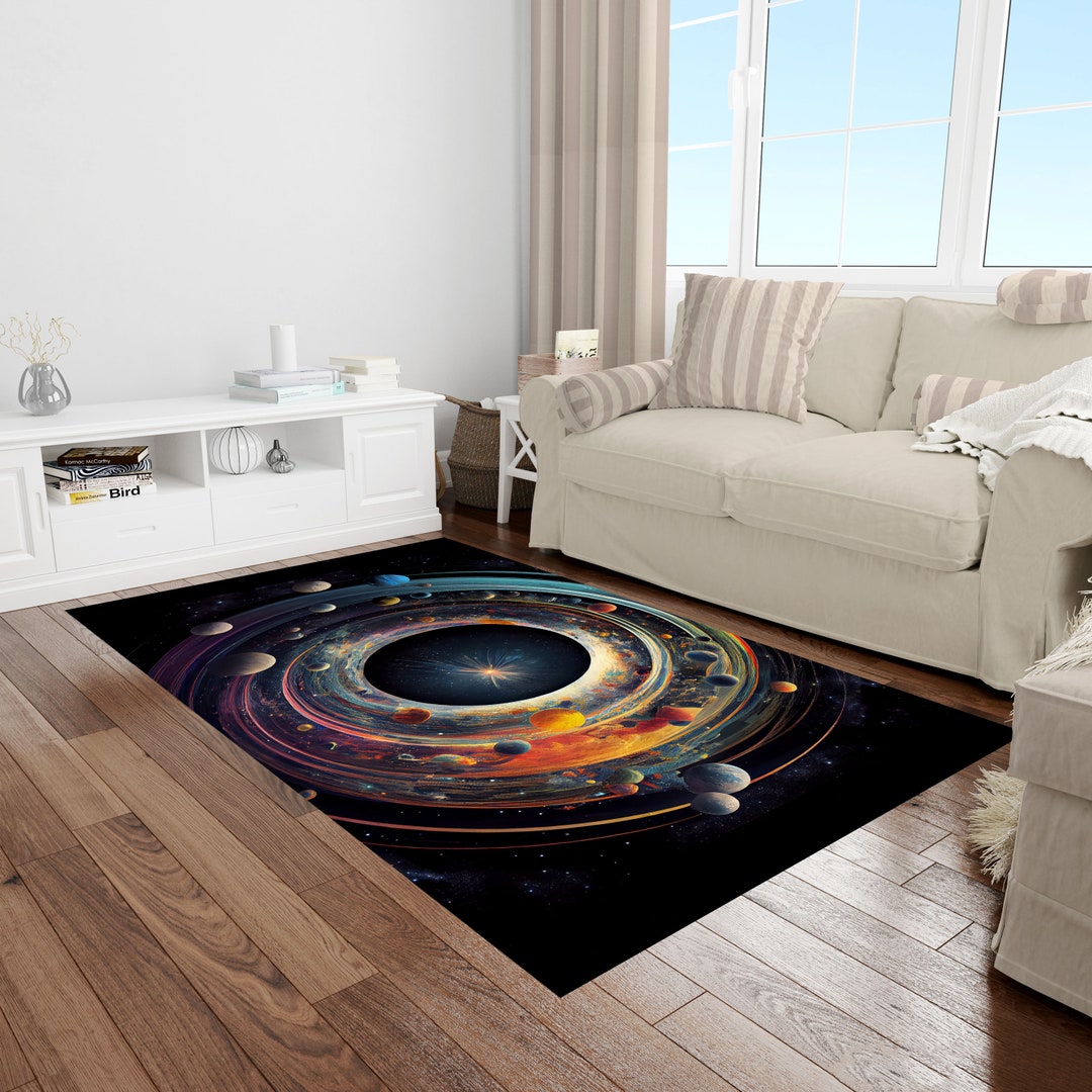 Galaxy Rug, Universe Galaxy Rugs, Nebula Rug, Space Rug, Kids Room Rug ...