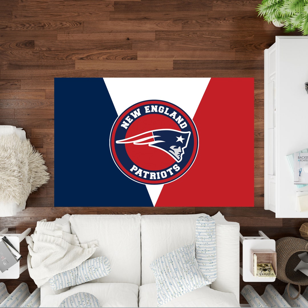 American Football Rug, New England Patriots, Kids Room Rug ...