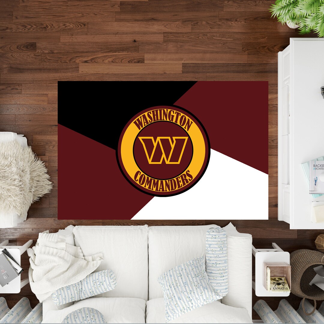 American Football Rug, Washington Commanders, Kids Room Rug ...
