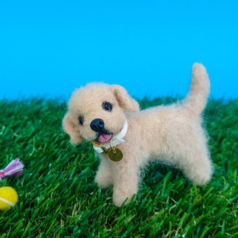 Felt Golden Retriever - Etsy