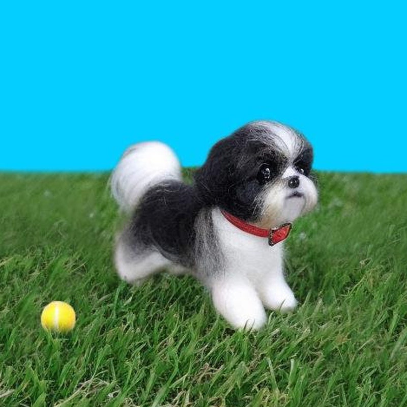 Felt Shih Tzu - Etsy