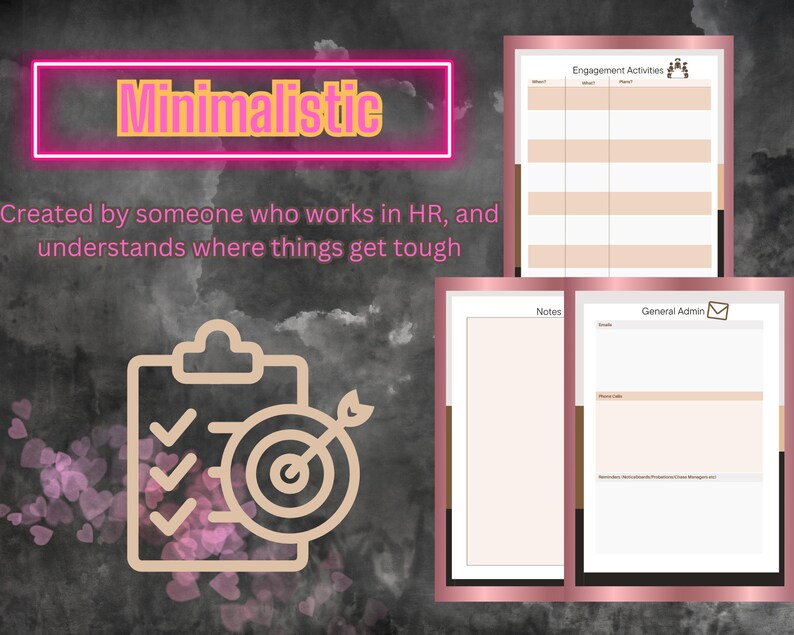 Digital HR Planner - Etsy