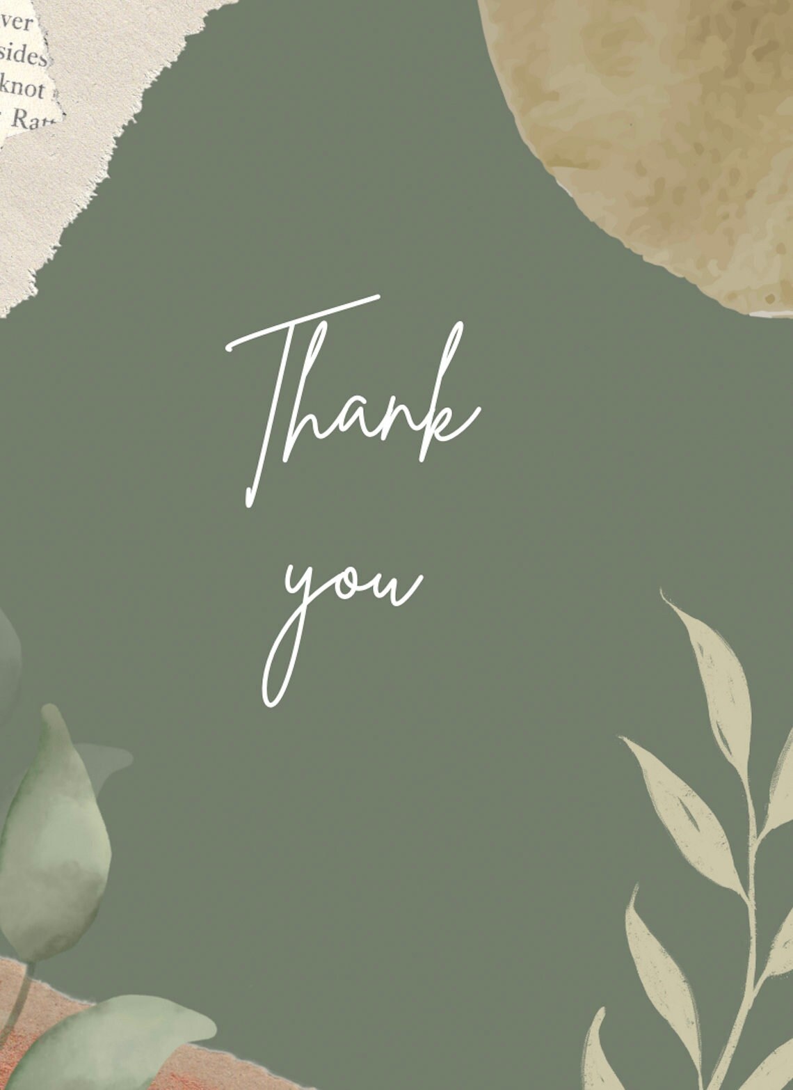 Thank You Note Script - Etsy