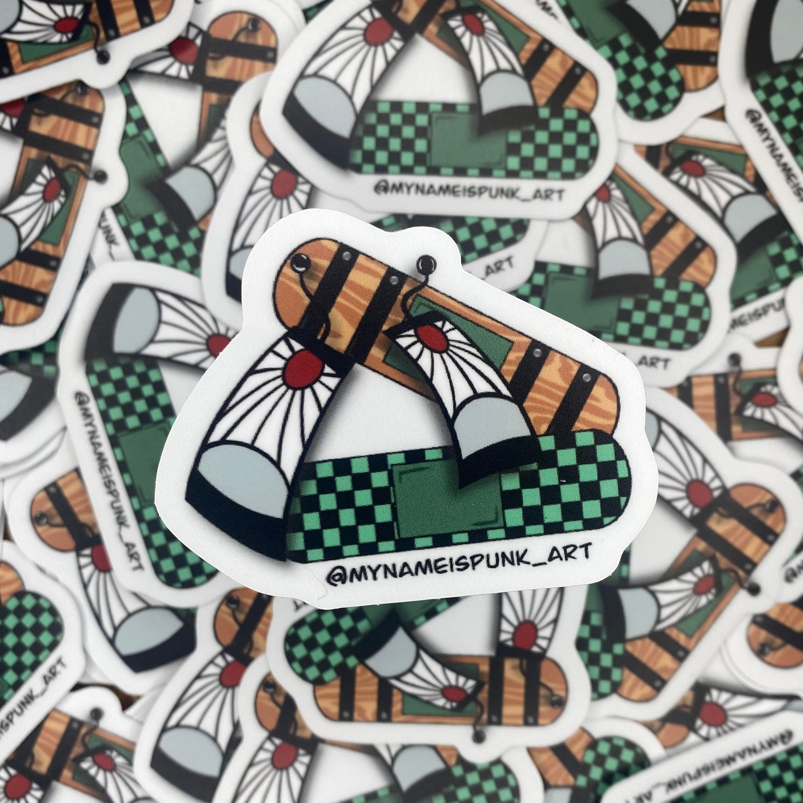 Anime Earring Sticker - Etsy