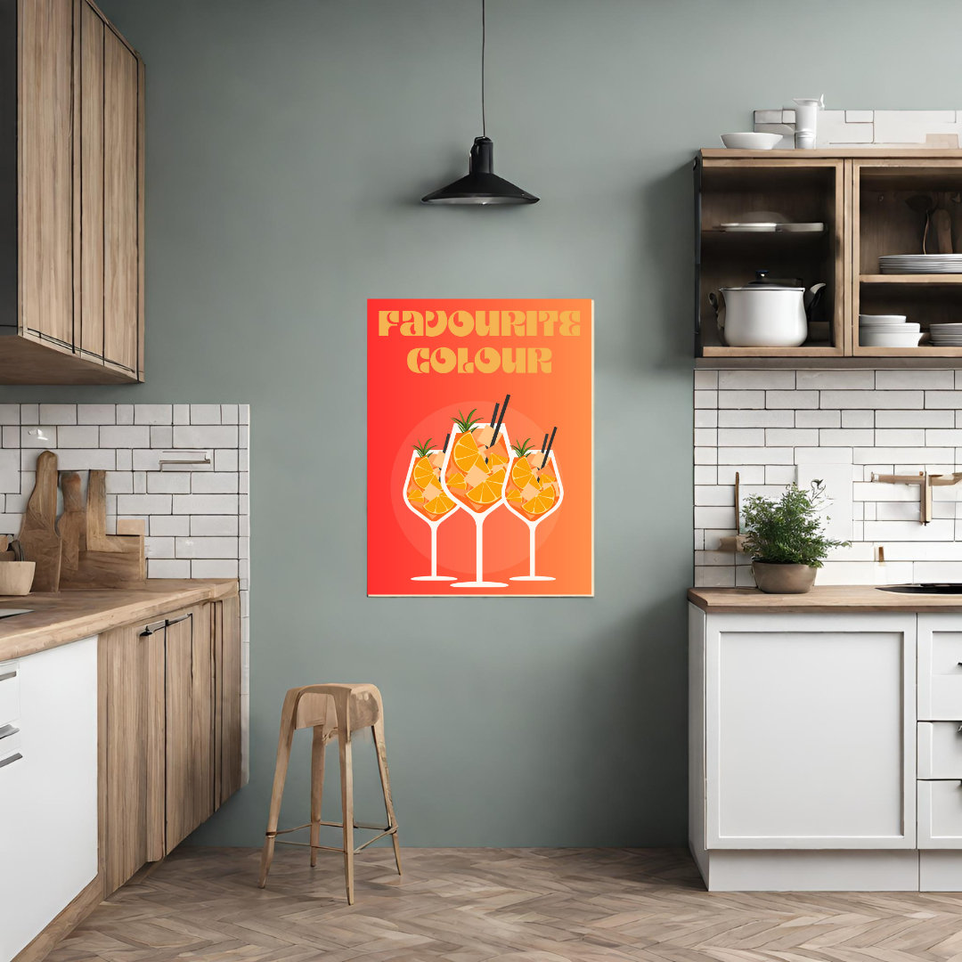 Aperol Spritz Digital Poster Italian Cocktail Wall Art - Etsy