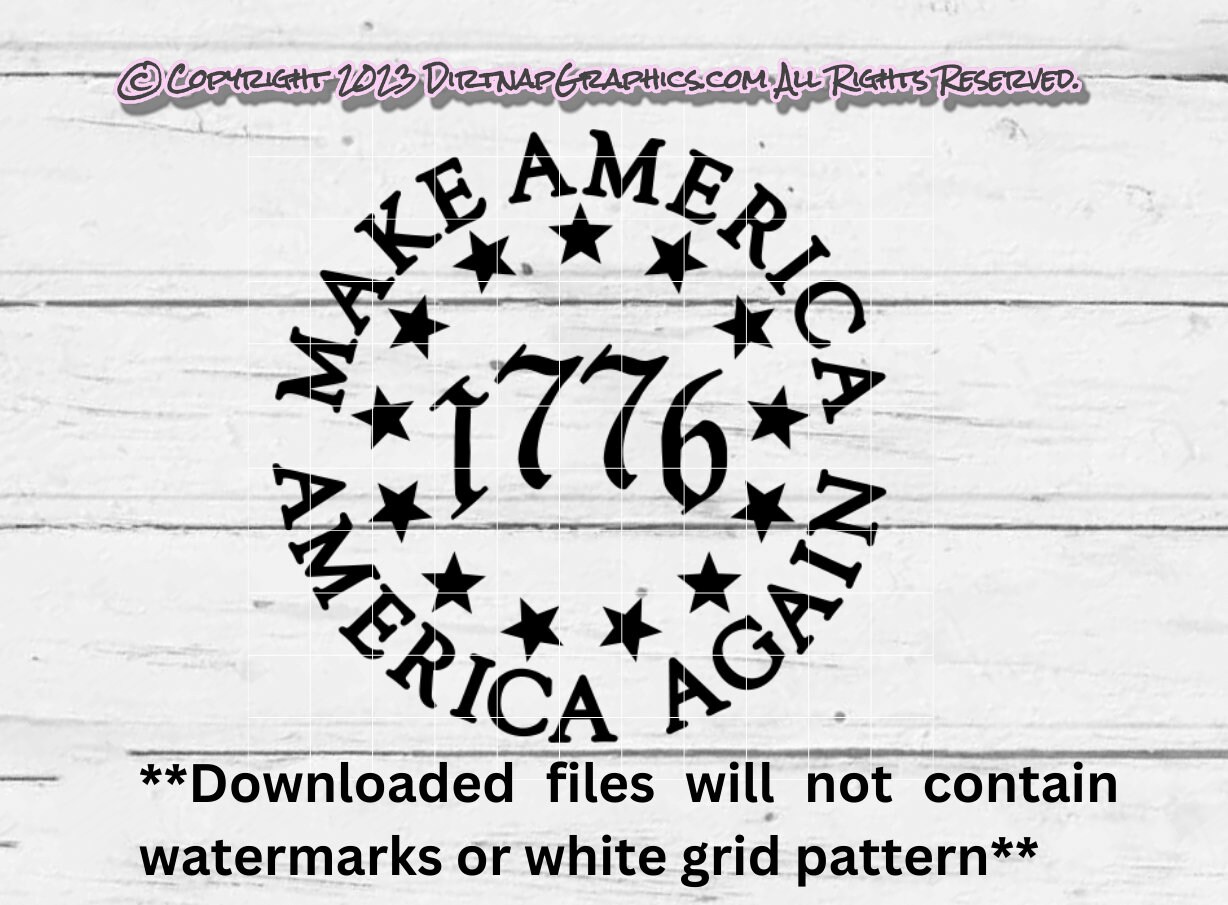 SVG Make America America Again Cut File for Cricut & Silhouette Vinyl ...