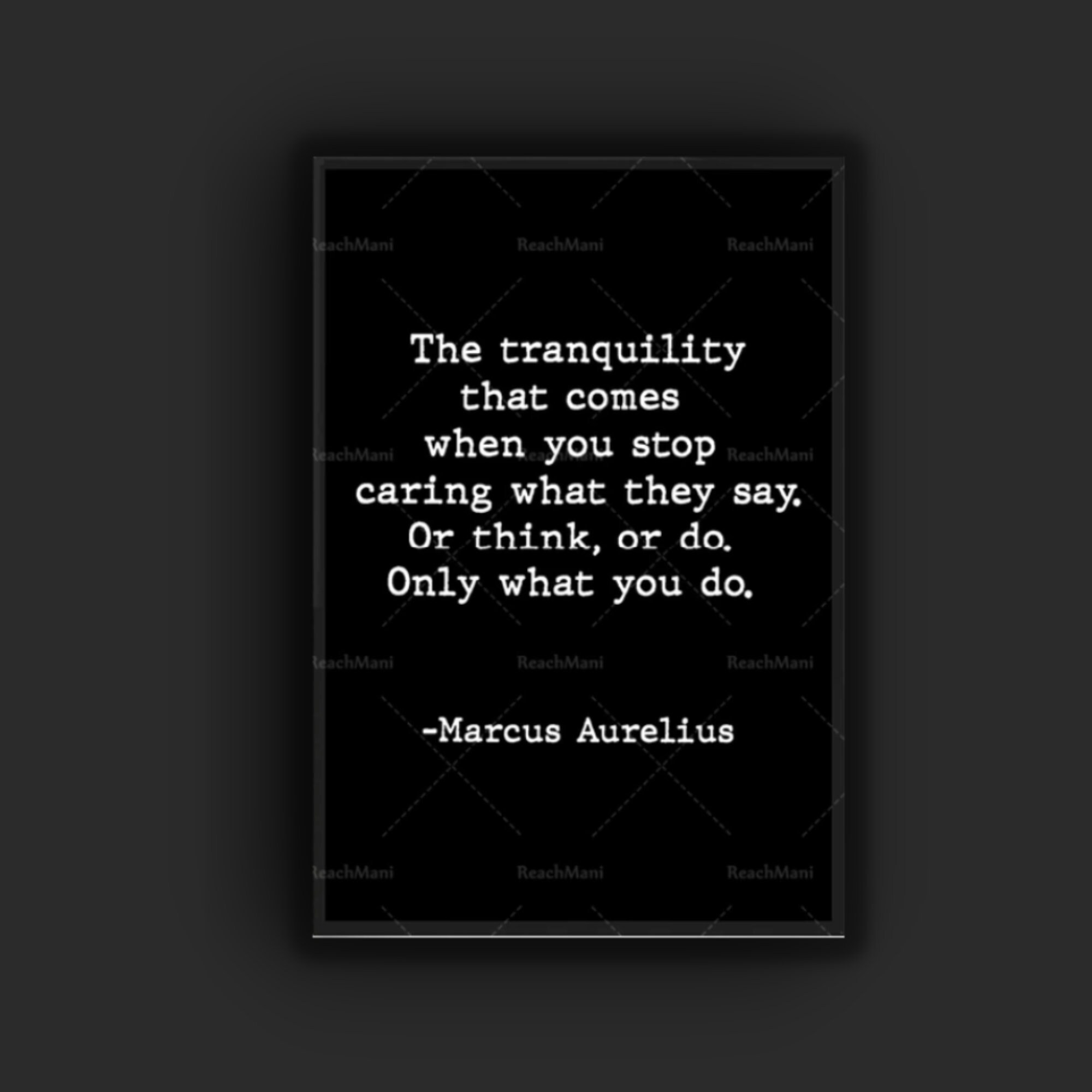Marcus Aurelius Posters - Marcus Aurelius Stoicism Quotations Poster ...