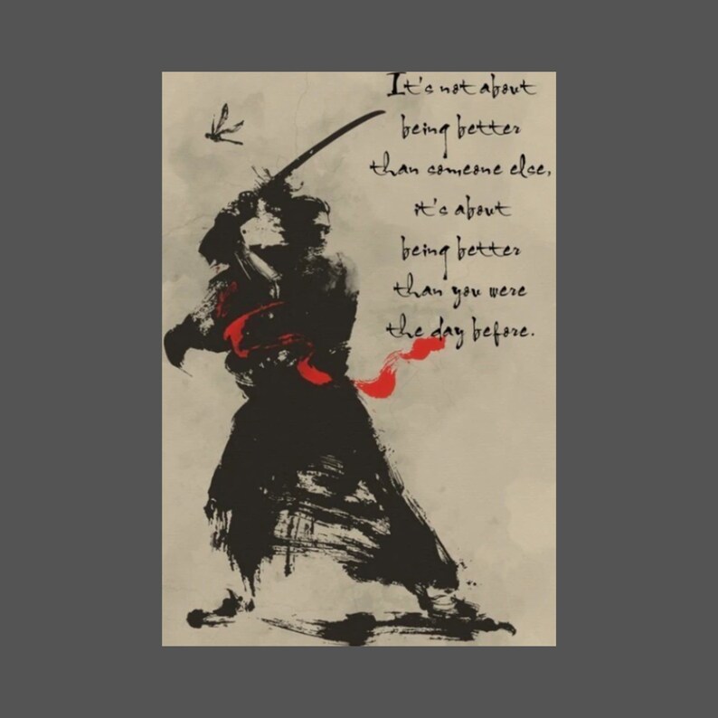 Motivational Samurai Posters Samurai, Motivational, Discipline Poster ...