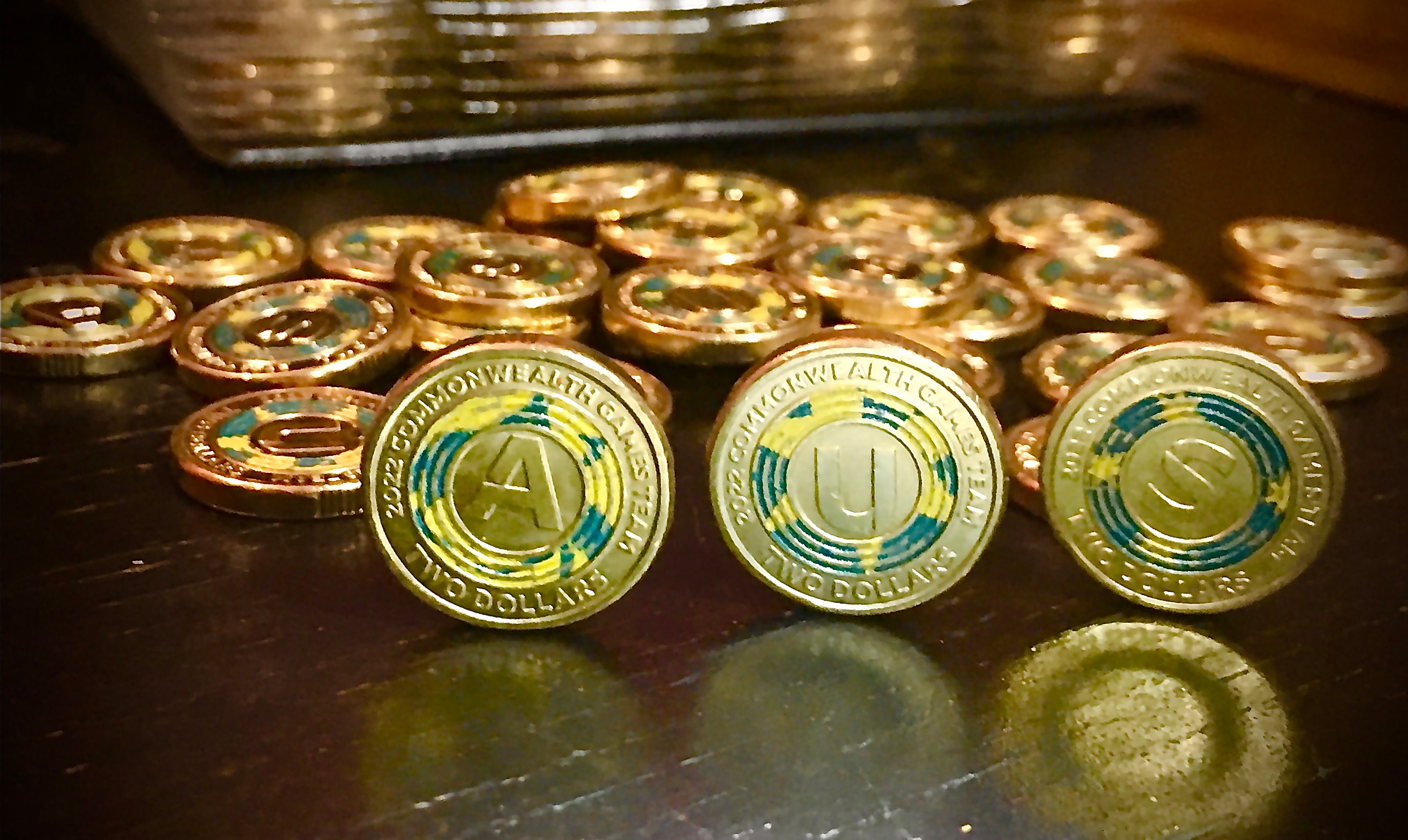 Two Dollar Coloured Australian AUS Set and Socceroos Coins - Etsy Australia