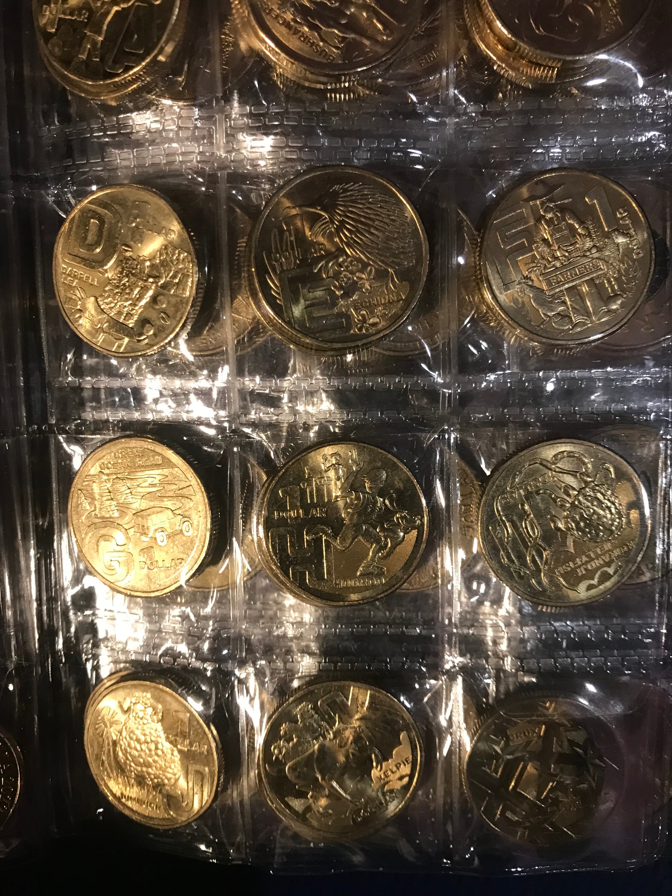 Rare One Dollar Coin Collection Low Mintage and Very Desirable Coins ...