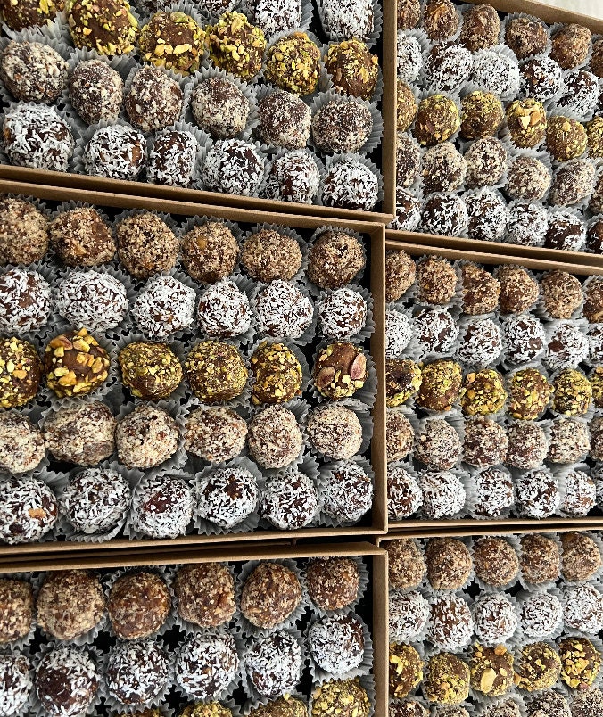 Assorted Date Balls - Etsy UK