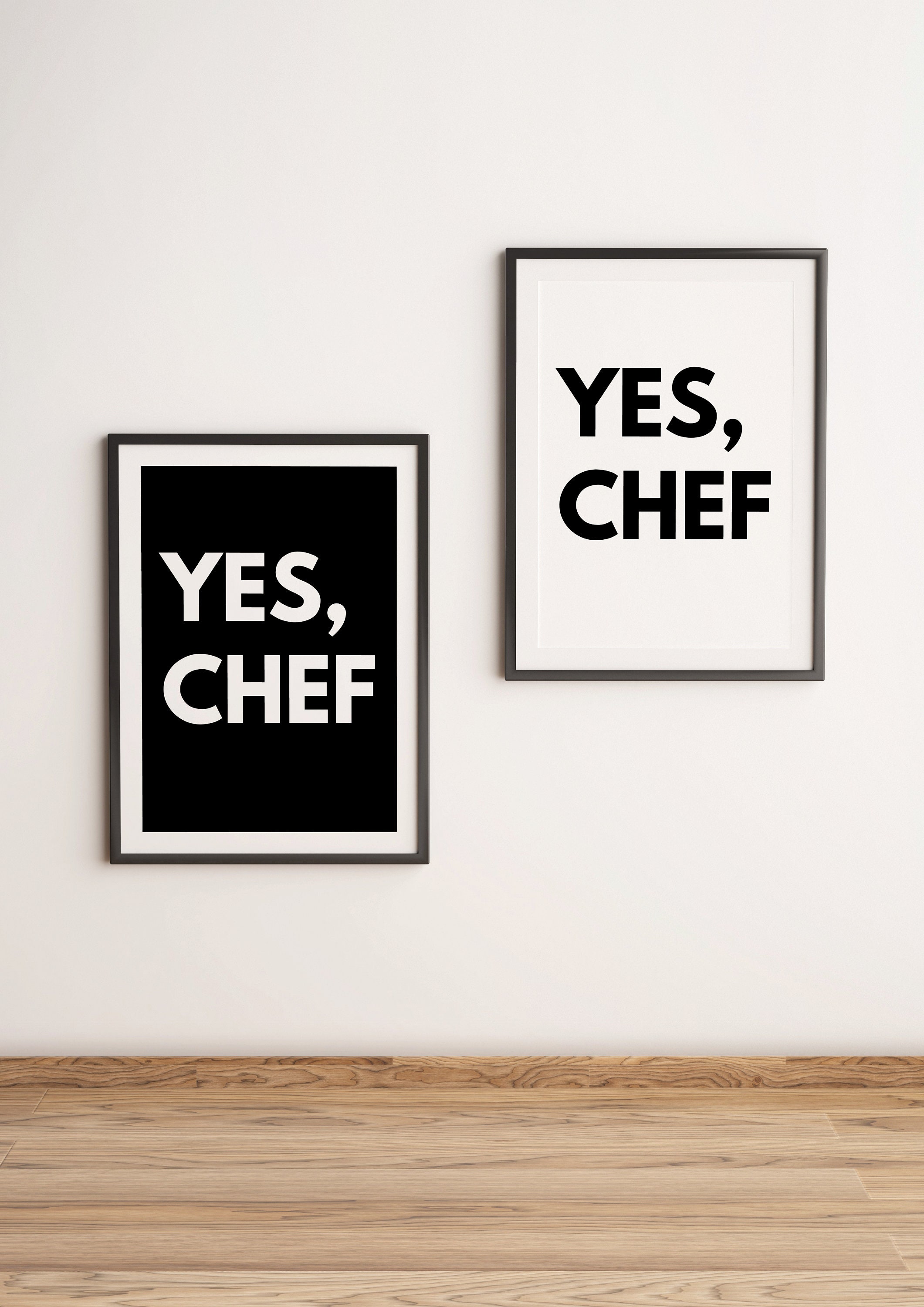 Yes, Chef Poster the Bear TV Show Poster Fun Kitchen Wall Art Trendy ...