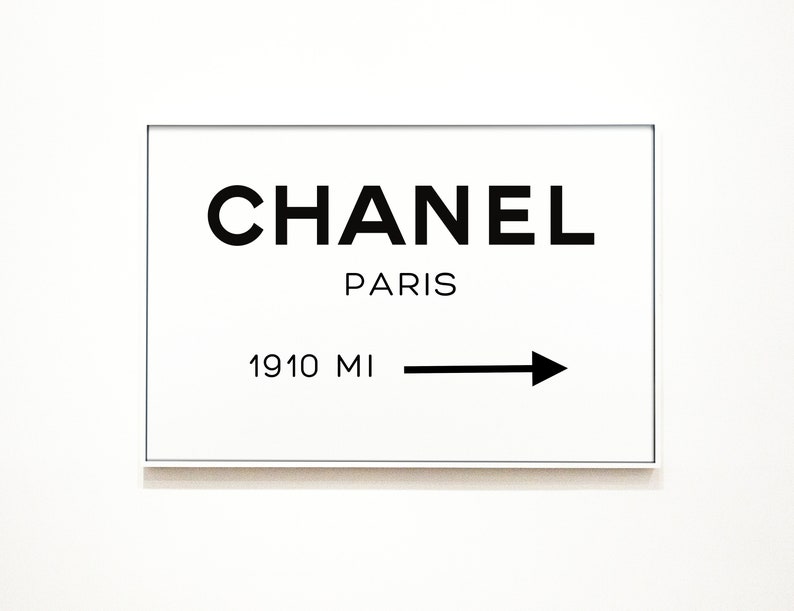 Fashion Poster Trendy Wall Art Fashion Designer Sign Luxury Poster Gift ...