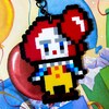 Welcome Home Wally Darling Beaded Keychain Clown Clowncore Accessories ...