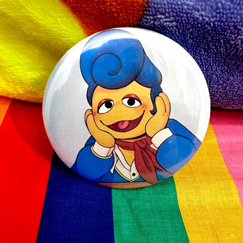 Welcome Home Wally Darling Pin Large Button - Etsy