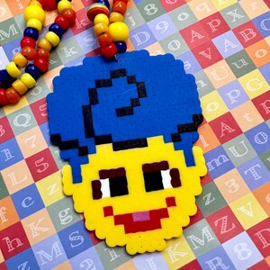 Handmade Wally Darling Welcome Home Puppet Show Beaded Kandi Necklace ...
