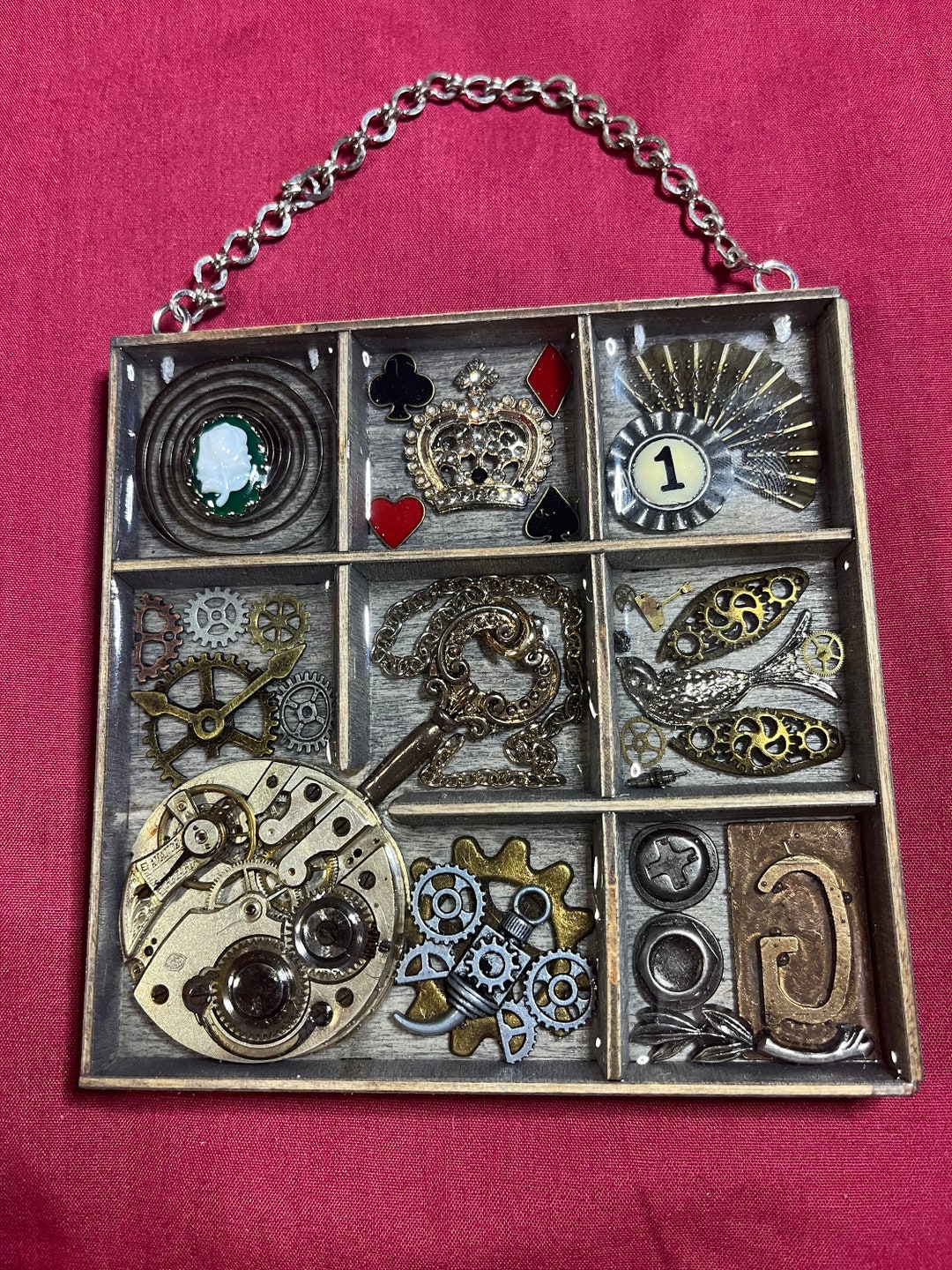 Mini Steampunk Shadow Box - Etsy