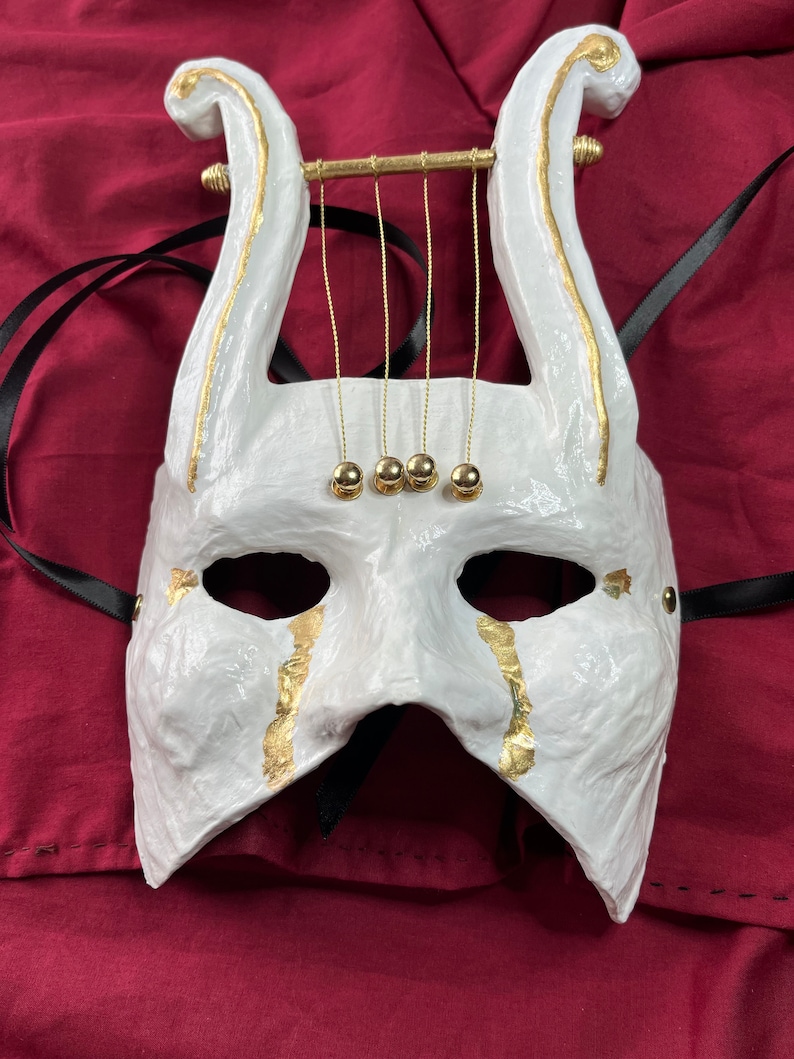 Orpheus’s Lyre Mask - Etsy