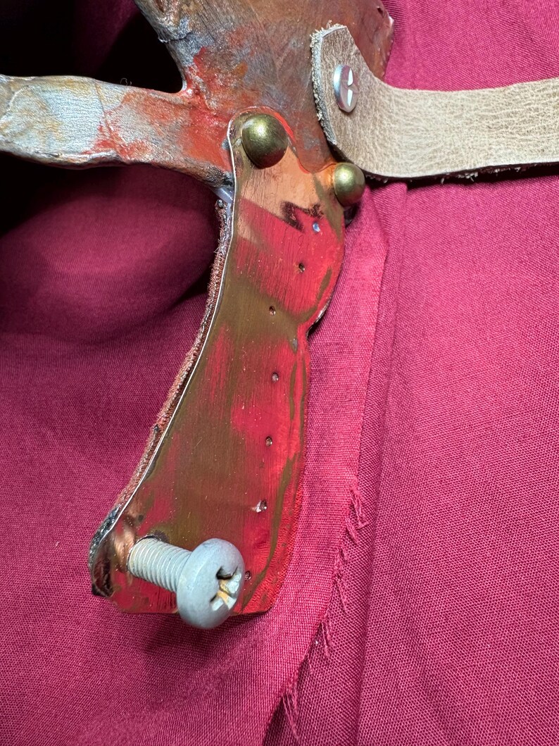 Steampunk Frankenstein Mask. Light on Forehead Actually Works! - Etsy