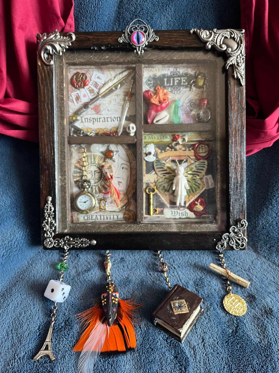Imaginarium Shadow Box. Ahhh, Dreams to Dream. - Etsy