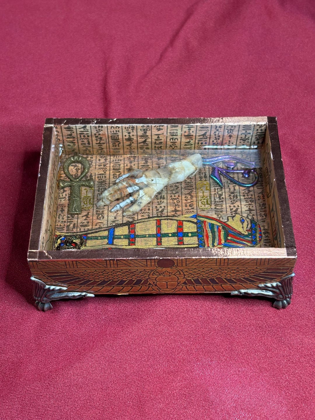 Egyptian Coin Dish: Great for Coins, Keys or Jewelry. No Curse Included ...