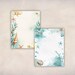 Sea Treasure Watercolor Journal Pages | Seashell & Starfish JPG Digital ...