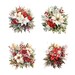 Christmas Bouquets Watercolor Clipart | Floral & Greenery Arrangements ...