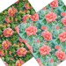 Camellia Watercolor Seamless Pattern Floral & Greenery JPG Digital ...