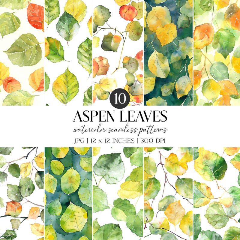 Aspen Tree Svg - Etsy