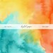 Turquoise Coral & Lemon Yellow Watercolor Texture | Blue Green Orange ...