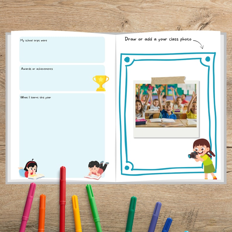My School Memory Book, Starting School Keepsake Journal A5 - Etsy UK
