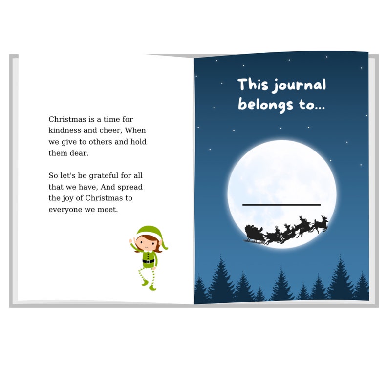 My Christmas Memories Book: A Keepsake Christmas Journal for Kids ...