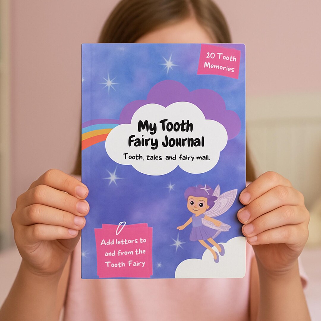 Tooth Fairy Memory Book | Tooth Fairy Letters | Personalised Memory ...