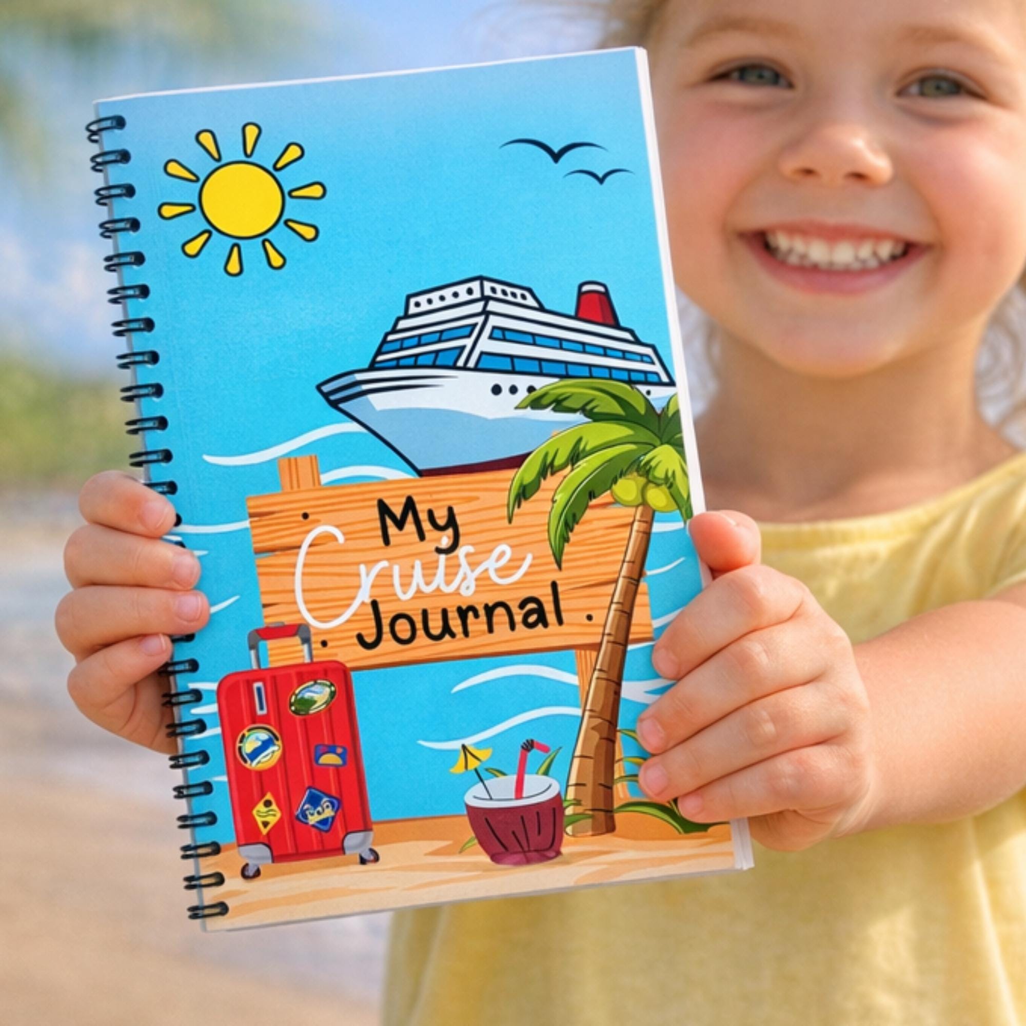 Kids Cruise Journal With Packing Checklist, Daily Pages, Games ...