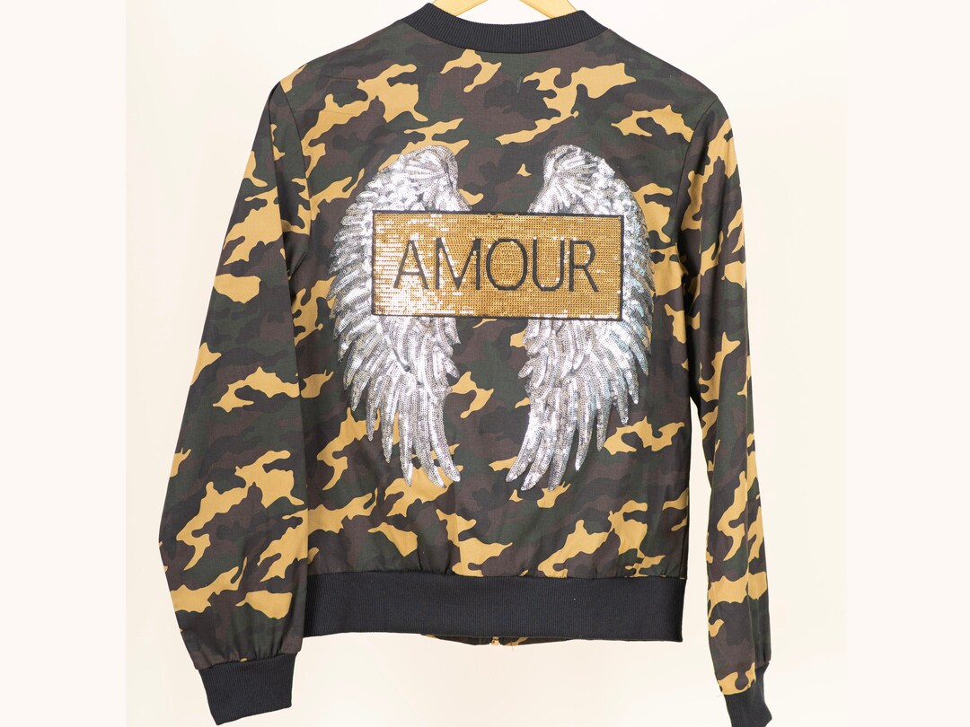 Military Jacket Bad Like Dad on Jacket Amour Military - Etsy