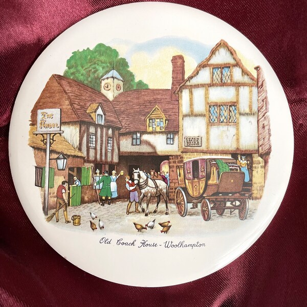 Coach House Plate - Etsy