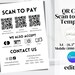 QR Code Scan to Pay Template, Minimalistic Scan to Pay Template, QR ...