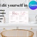 Rose Gold Price List Template, Editable Price List Template Canva ...