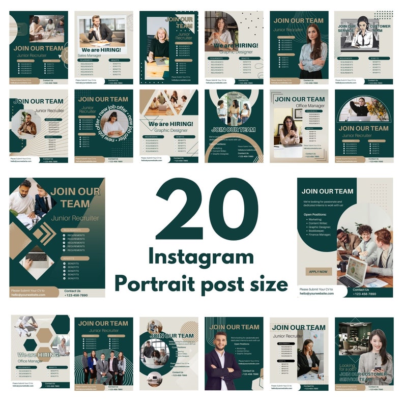 Recruitment Instagram Posts | HR Templates | Human Resources Instagram ...