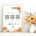 Autumn Price List and Scan to Pay Template Fall Templates - Etsy