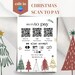 Christmas Scan to Pay Canva Template, Editable QR Scan to Pay Canva ...