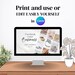 Gold Theme Facebook Page Cover Template Canva Template Small - Etsy
