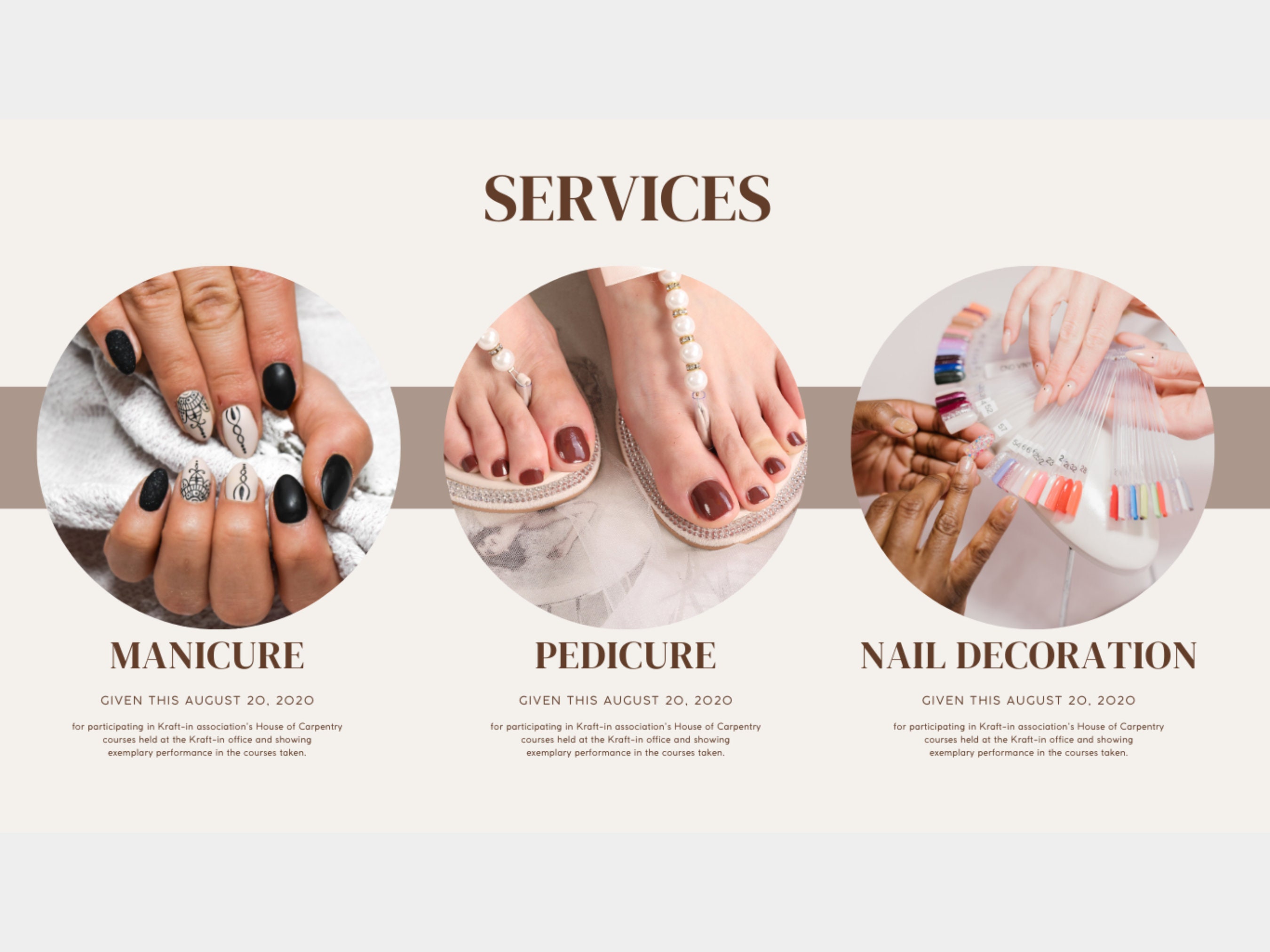 Nail Salon Website Canva Template, Canva Website Design for Small ...