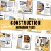 Construction Instagram Post Templates Construction Social Media Post ...