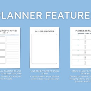 Printable Planner for Personal Growth - Etsy