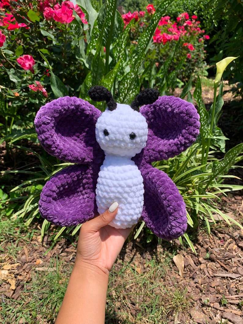 Butterfly Crochet Pattern (PDF) - Etsy