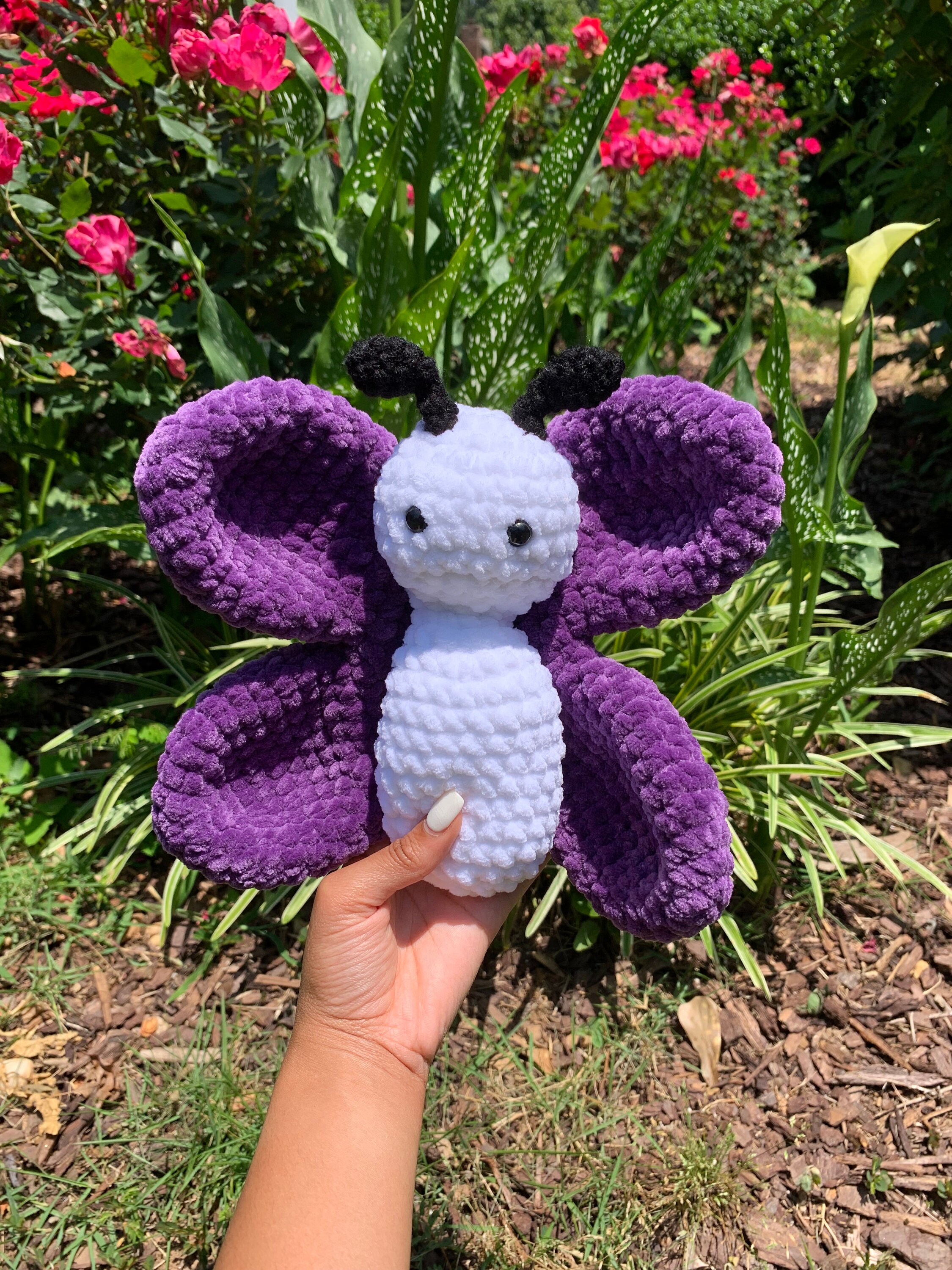 Butterfly Crochet Pattern (PDF) - Etsy